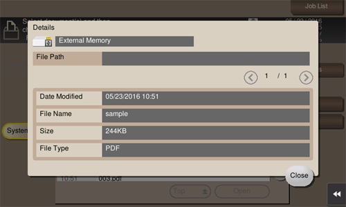 Descriptions of Functions / Utility Keys