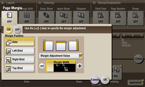 Page Margin (Secure Print) (Print)