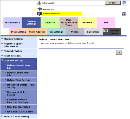 Web Management Tool
