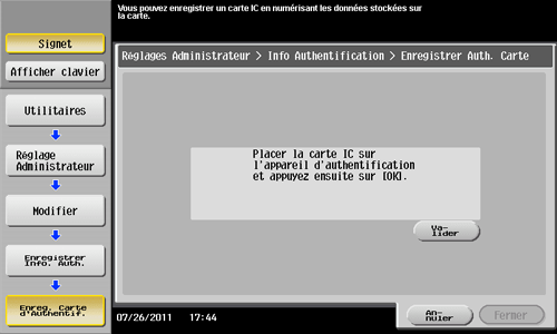 À propos de cette machine