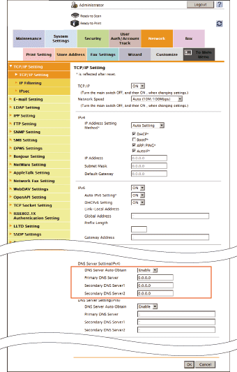 Using in the IPv4 Environment