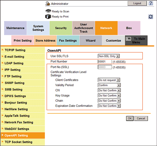 Associating via OpenAPI
